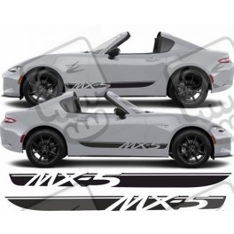Mazda MX-5 side Stripes stickers