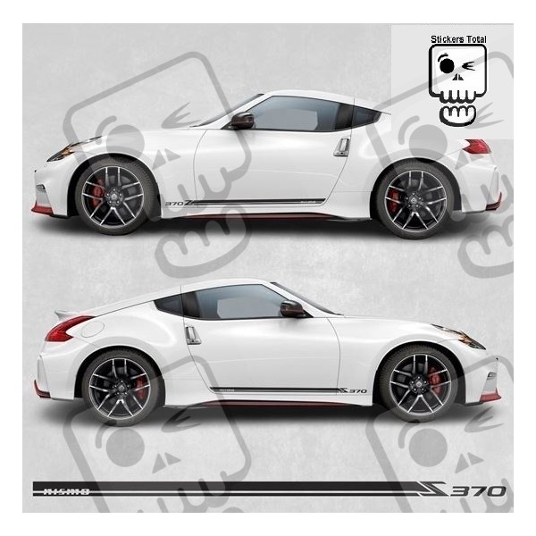 370Z Nismo side Stripes decals