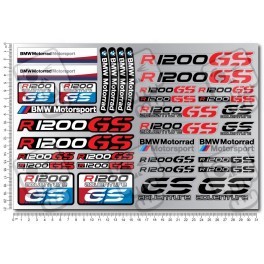 Adhesivo stickers Moto BMW Motorrad R1200GS Adventure